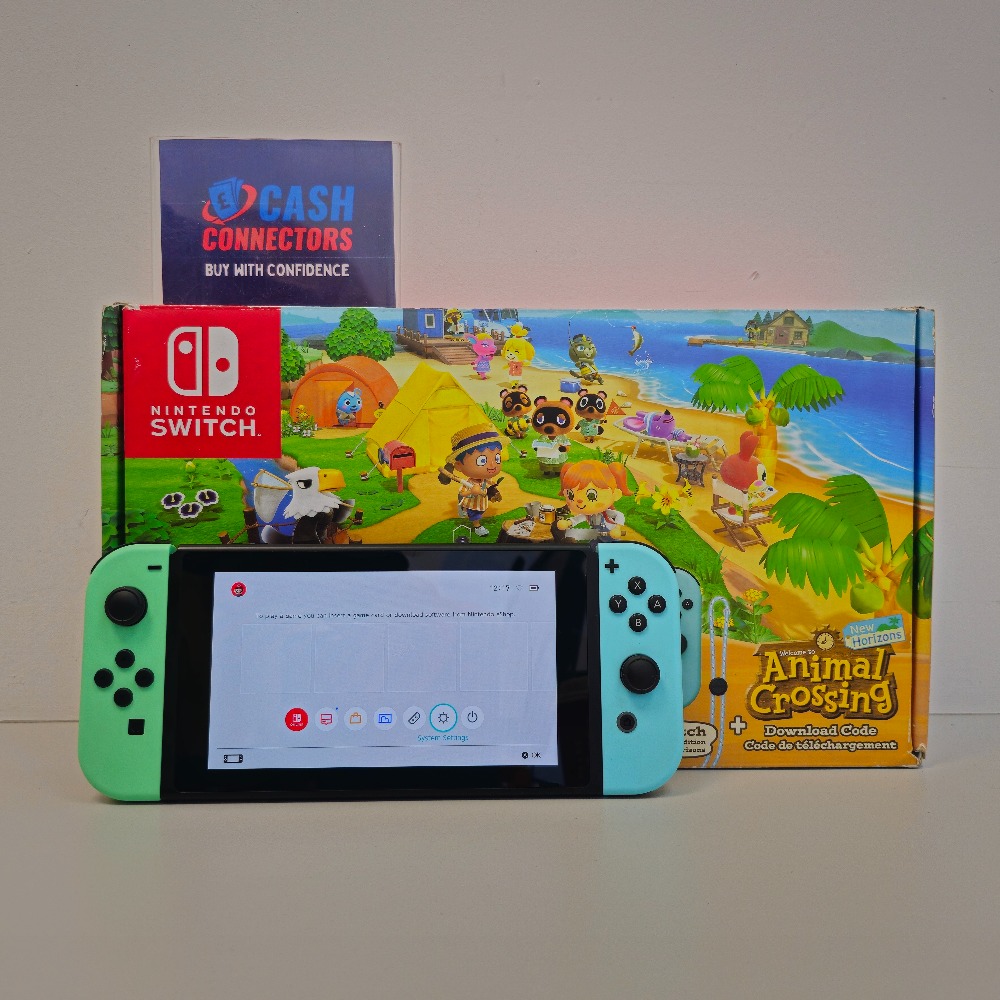**BOXED** Nintendo Switch Console Animal Crossing Edition (No Game ...